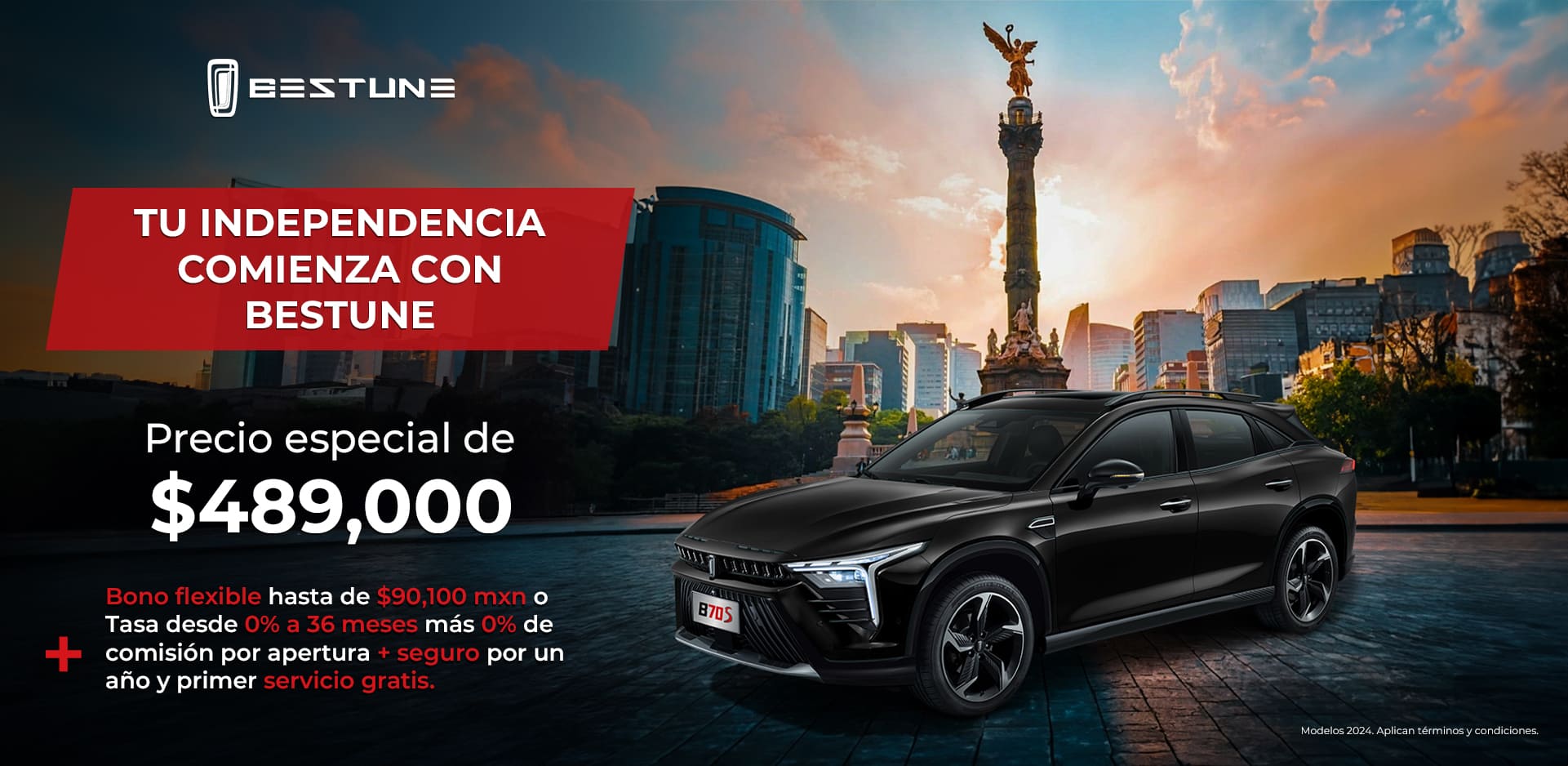 El B70S de Bestune se alza como el crossover más poderoso.